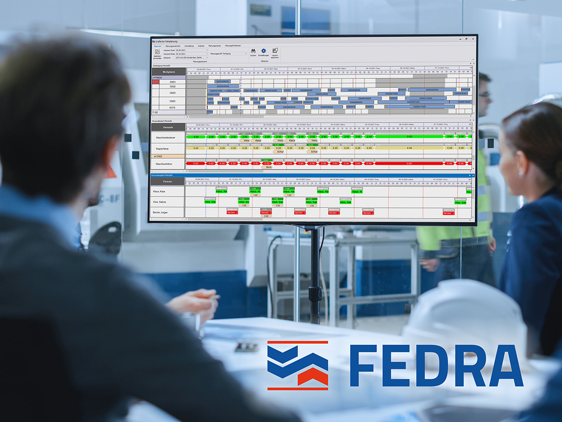 Integrierte Personaleinsatzplanung mit APS FEDRA